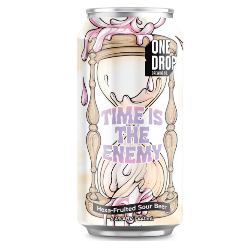 One Drop Brewing Time Is The Enemy Hexa Fruited Imperial Sour 440ml ...