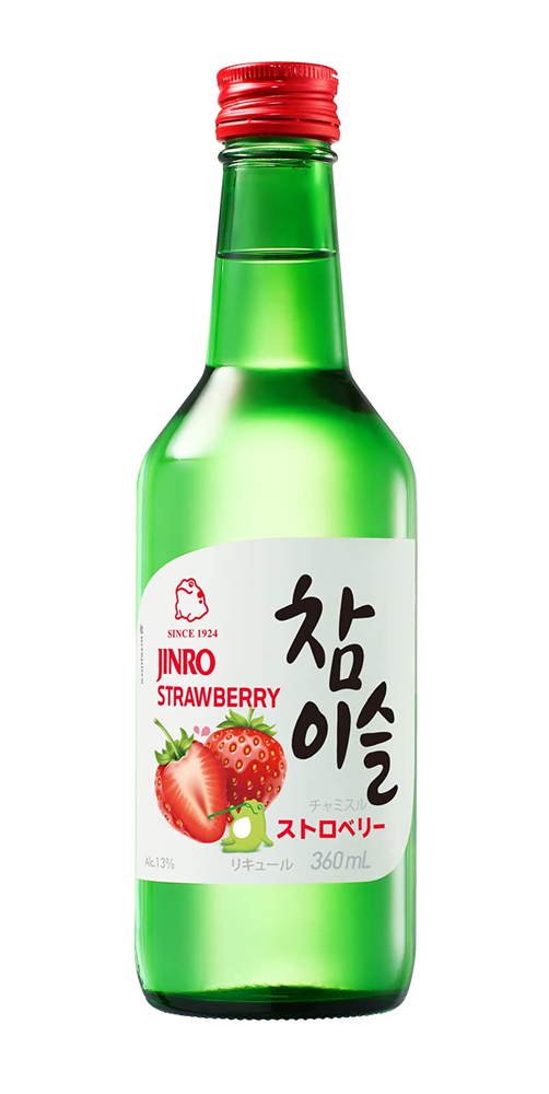 Jinro Strawberry Soju 360ml – Regional Wines