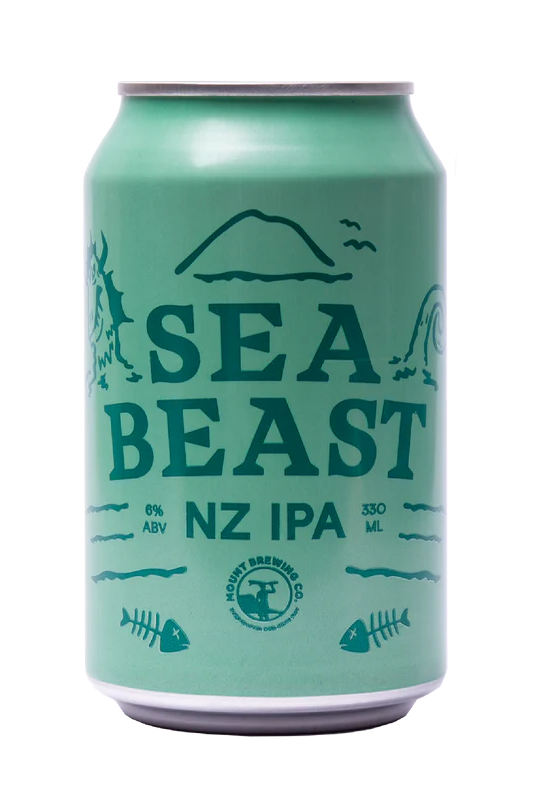 Mount Brewing Sea Beast NZIPA 330ml Can – Regional Wines