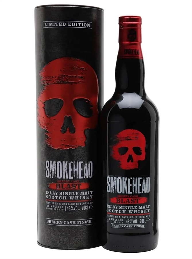 Smokehead 'Sherry Cask Blast' 48% 700ml – Regional Wines