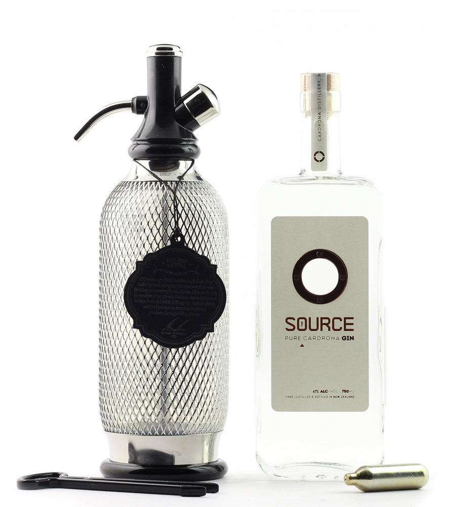 Cardrona Gift Box (The Source Gin 47% 750ml + Siphon) – Regional Wines